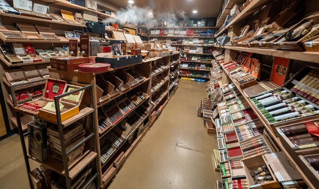 Cigar Store at Fumar Cigars Lounge In North Phoenix, Arizona